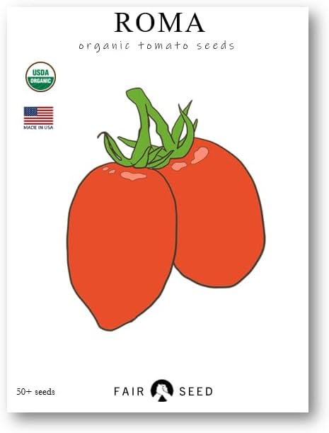 Amazon.com : Organic Roma Tomato Seeds 50+ Seeds : Patio, Lawn & Garden