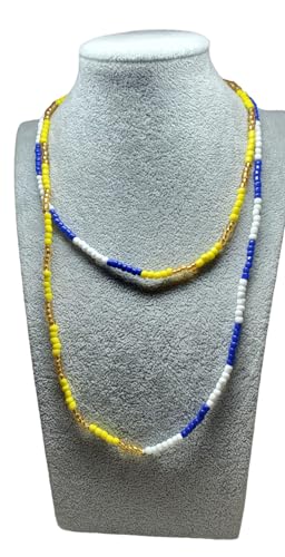 Amazon.com: Collar Eleke Santeria Long Unisex Necklace Ifa African ...
