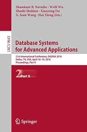 Database Systems for Advanced Applications: 21st International ...