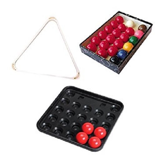 LGB Combo of Snooker Ball Set,Triangle N Tray : Amazon.in: Sports ...