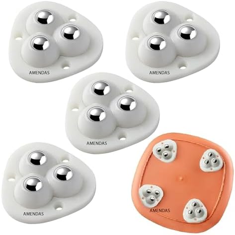 AMENDAS mini swivel adhesive wheels For moving furniture 360° wheel ...