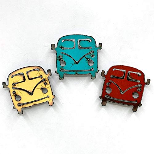 Amazon.com: Inspired Volkswagon Van Bus Safari magnet sets Strong ...