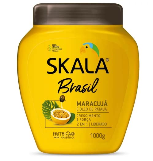 Skala - Brasil - Creme de Tratamento 2 em 1 Maracuja e Oleo De Pataua 1 ...