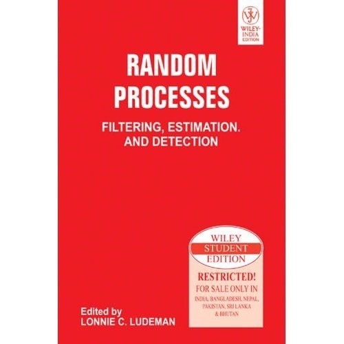 Random Processes Filtering Estimation And Detection Books 6301