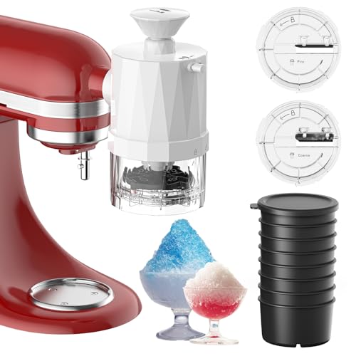 TPGSING ice shaver attachment for kitchenaid stand mixer, Easy to ...
