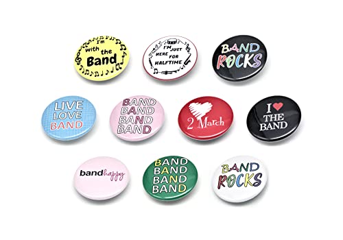 Amazon.com: Marching Band - 1.5in Pinback Buttons (10 Buttons ...