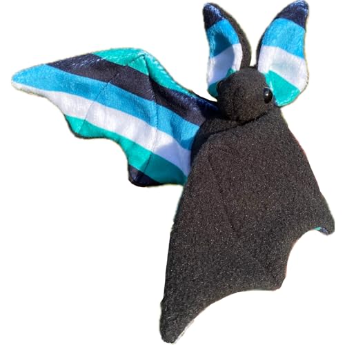 Amazon.com: Oriented AroAce Bat Plushie - Pride Bat Plush - Aromantic ...