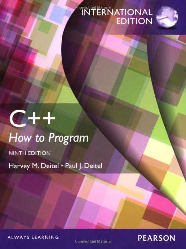 C++: How to Program with MyProgrammingLab and eText: International Edition : Deitel, Harvey ...