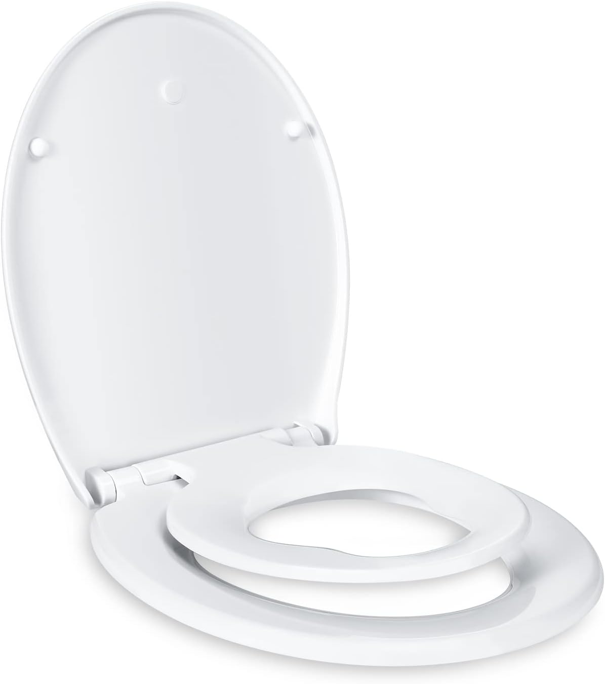 TODOT Abattant WC Familial, Lunette de Toilette avec Siège Enfant ...