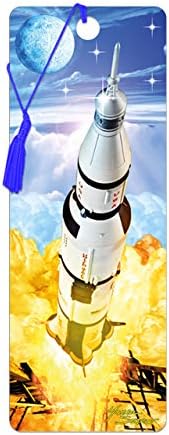 3D LiveLife Bookmark - Apollo from Deluxebase. A Space Bookmark with ...