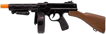 Amazon.com: Popcandy Tommy Gun Toy Plastic 20 Inch Gangster Gun Toy ...
