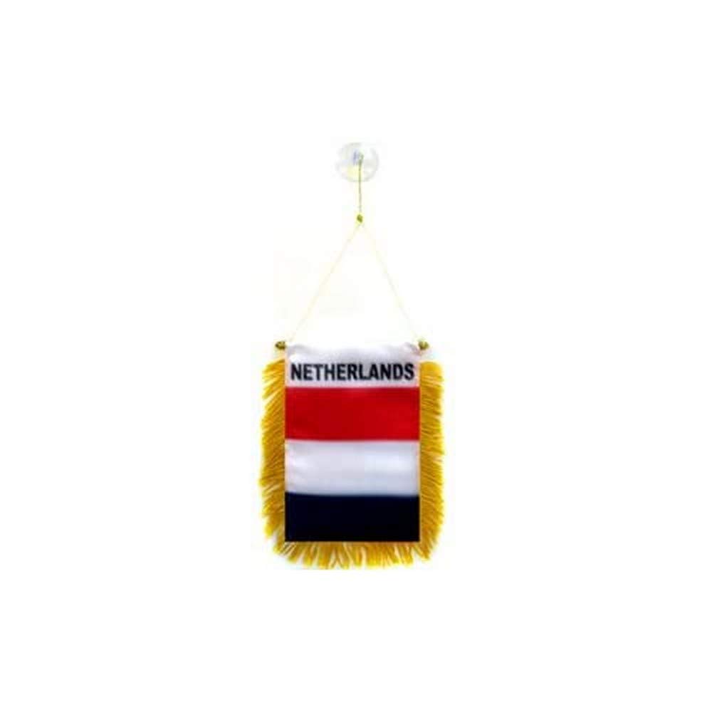 Amazon.com: AZ FLAG Netherlands Mini Banner 6'' x 4'' - Dutch Pennant ...