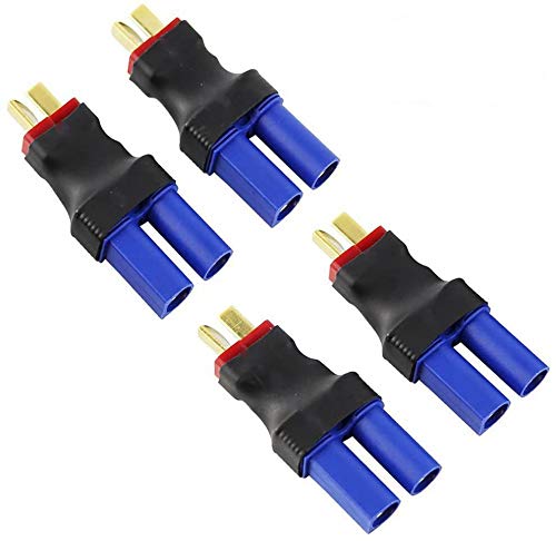Fly RC T-Plug Deans Male to EC5 Female Connector No Wires RC LiPo ...