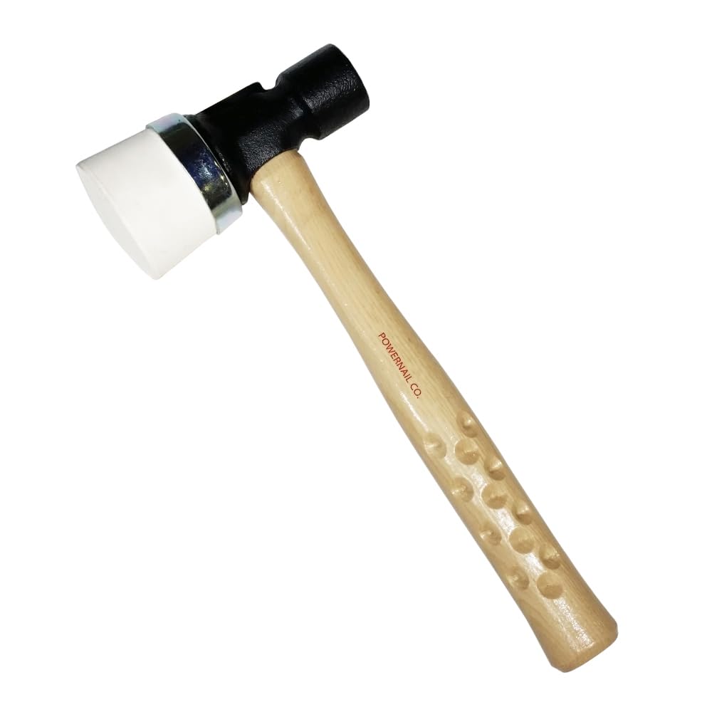 Powernail No. 5 Iron White Rubber Capped Mallet - Amazon.com