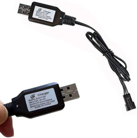 Rc Car Charger, 7.4v Usb Charging Cable, Rc Battery Charger with Jst Sm ...