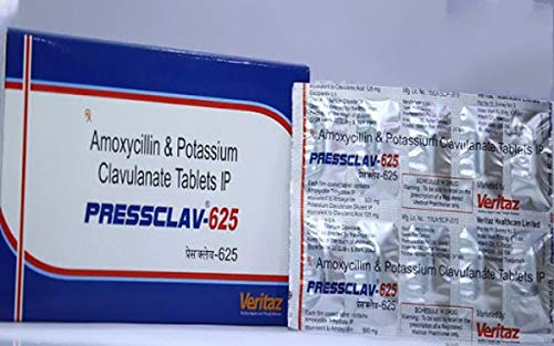 Pressclav-625 - Strip of 10 Tablets : Amazon.in: Health & Personal Care