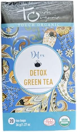 Amazon.com: Touch Organic Detox Green Tea- 20 Tea Bags