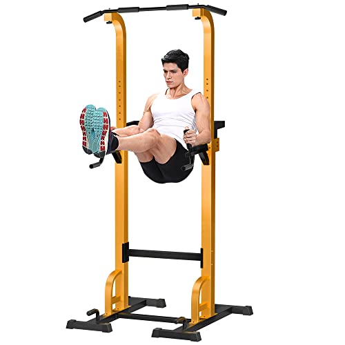 sogespower power tower dip station pull up bar
