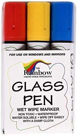 Amazon.com: Glass Pen Window Marker: Liquid Chalk Markers for Glass ...