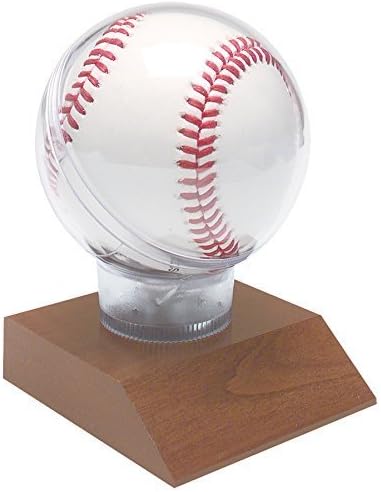 Amazon.com: All Star Baseball Holder on Cherry Base Trophy - 4.5 Inch ...