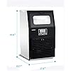 Amazon.com: KUPPET Commercial Ice Maker, Freestanding Automatic ...