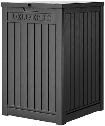 LHBGO - Caja de entrega para exteriores, almacenamiento de 48 galones ...