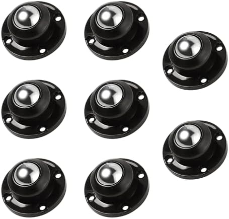 HASTHIP® 4pcs Caster Wheel 20mm Self Adhesive Caster Wheel 360° Swivel ...