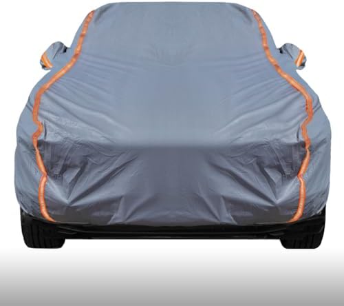 Amazon.com: KEYOOG Universal Waterproof Heavy Weight Full Car Covers ...