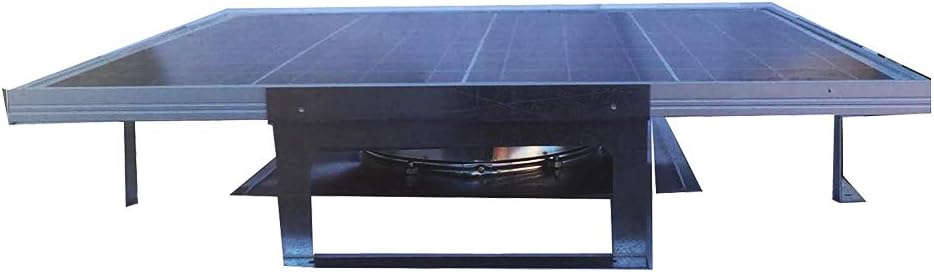 Amazon.com: Amtrak Solar Powerful 70 watt Solar Attic Fan Quietly Cools ...
