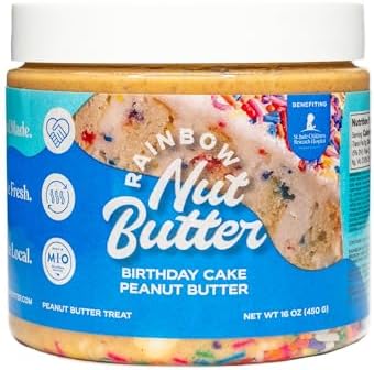 Amazon.com : Rainbow Nut Butter, Cookies and Cream Peanut Butter ...
