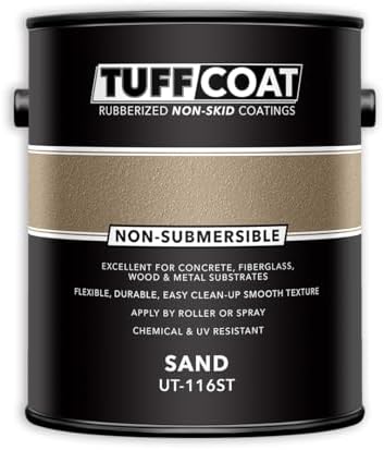 Tuff Coat UT-116ST Sand: Smooth Texture, Non-Submersible, Water-Based ...