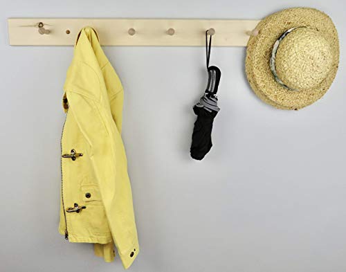 Amazon.com: 42" Unfinished Shaker Peg Rack : Home & Kitchen