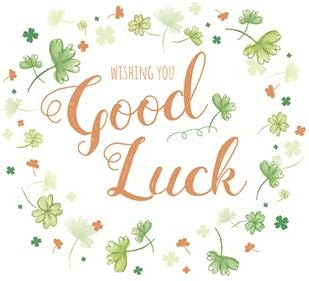 Good Luck Card - Good Luck : Amazon.co.uk: Stationery & Office Supplies