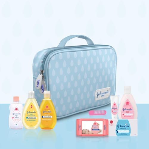 Johnson’s Baby Gift Pack with Pouch (9 Pieces) : Amazon.in: Baby Products