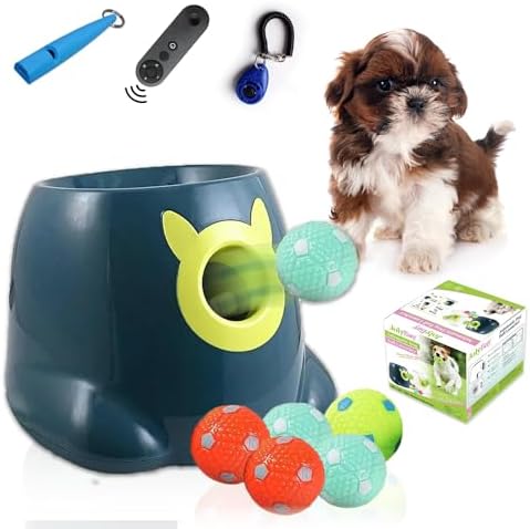 Amazon.com: iFetch Automatic Dog Ball Launcher Bundle for Small to ...