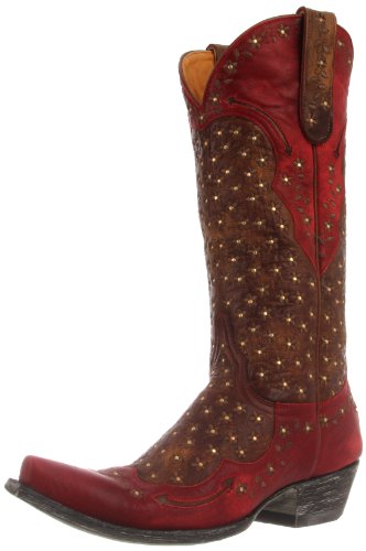 Buy Old Gringo Women's Tabetha Western Boot,Brass/Red,6.5 B US at Amazon.in