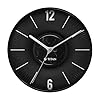 Buy Titan Earth Flare Wall Clock – 32 x 32 cm Black Marble Texture ...