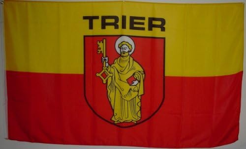 FRIP - Fahne Trier Stadt Flagge Grösse 1,50x0,90m : Amazon.de: Garten