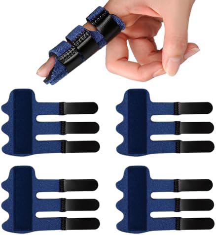 Amazon.com: Finger Splints, 2pcs Finger Support Brace Finger Stabilizer ...