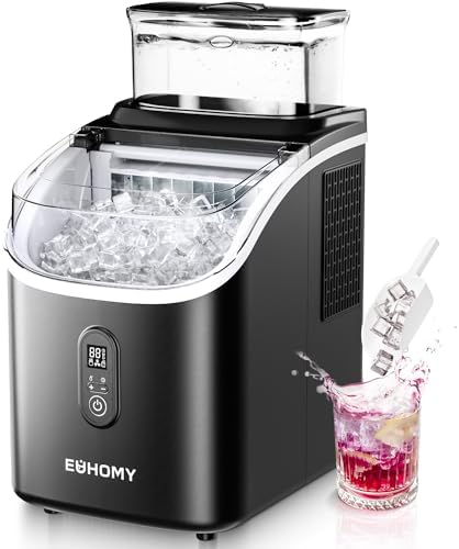 Amazon.com: EUHOMY Countertop Ice Maker Machine, 40Lbs/24H Auto Self ...