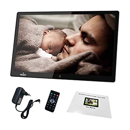 Buy Miracle Digital 12 inch(30.48 cm) Hi-Def Digital Photo Frame with ...