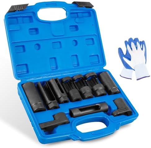 Amazon.com: UNITHUB 12Pcs Automotive Oxygen Sensor Socket Set and Oil ...