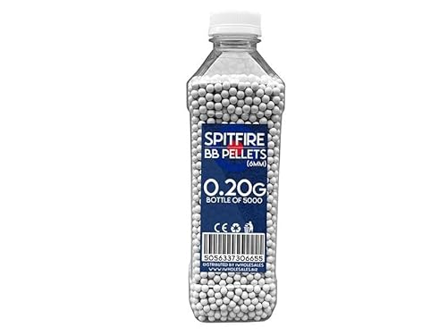 Spitfire BB Pellets 0.20g (5000 Bottle - White) - Yorkshire Outdoor ...