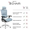 Amazon.com: X-Chair X3 Management Office Chair, Blue A.T.R. Fabric with ...