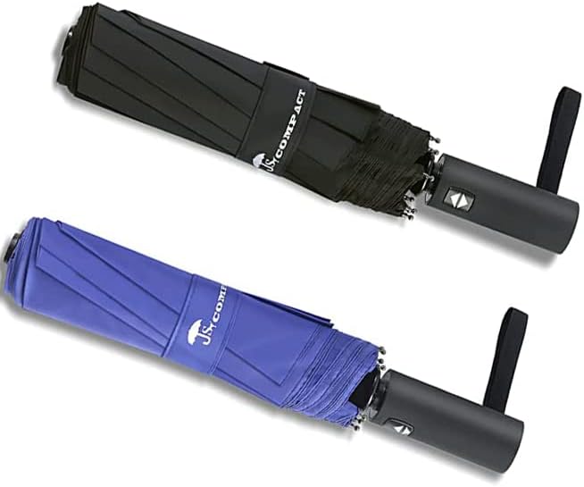 Amazon.com: Nautica 2-Pack Umbrella for Travel - Auto Open Compact ...