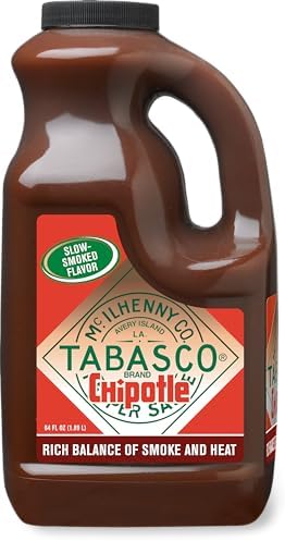 Amazon.com : TABASCO® Brand Chipotle Pepper Sauce, 64 Fl oz (Pack of 1 ...