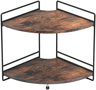 Amazon.com: SANRETAHO 2 Tier Corner Shelf, Bathroom Organizer ...