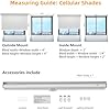 Amazon.com: FS KEEWO Cordless Blackout Roller Blind for Windows Dual Layer Window Shades for ...