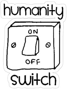 Amazon.com: Humanity Switch Decal Sticker - Sticker Graphic - Auto ...
