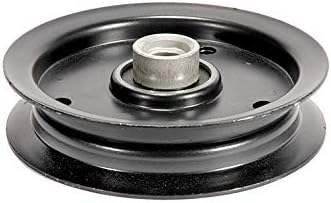 Amazon.com : Phoenix Mfg. Flat Idler Pulley, 5 Inch Outside Diameter ...